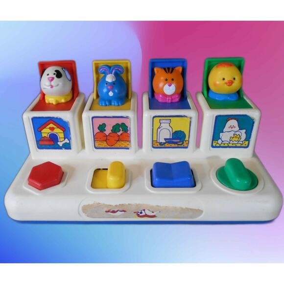 Shelcore | Toys | Vintage 991 Popup Pets Pop Up Shelcore Activity Toy ...